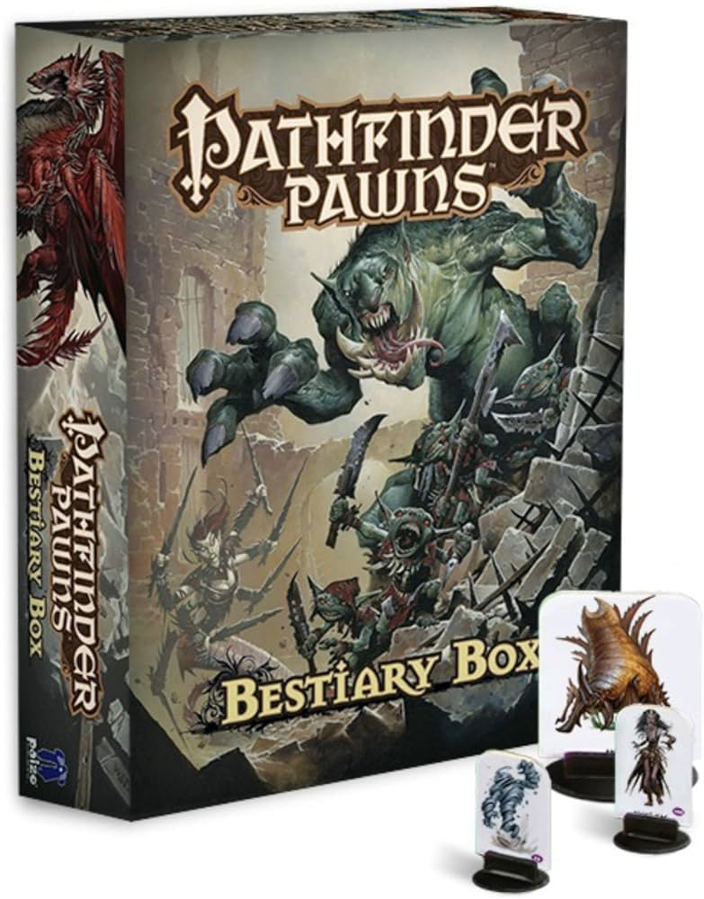 Pathfinder First Edition Bestiary Pawn Box